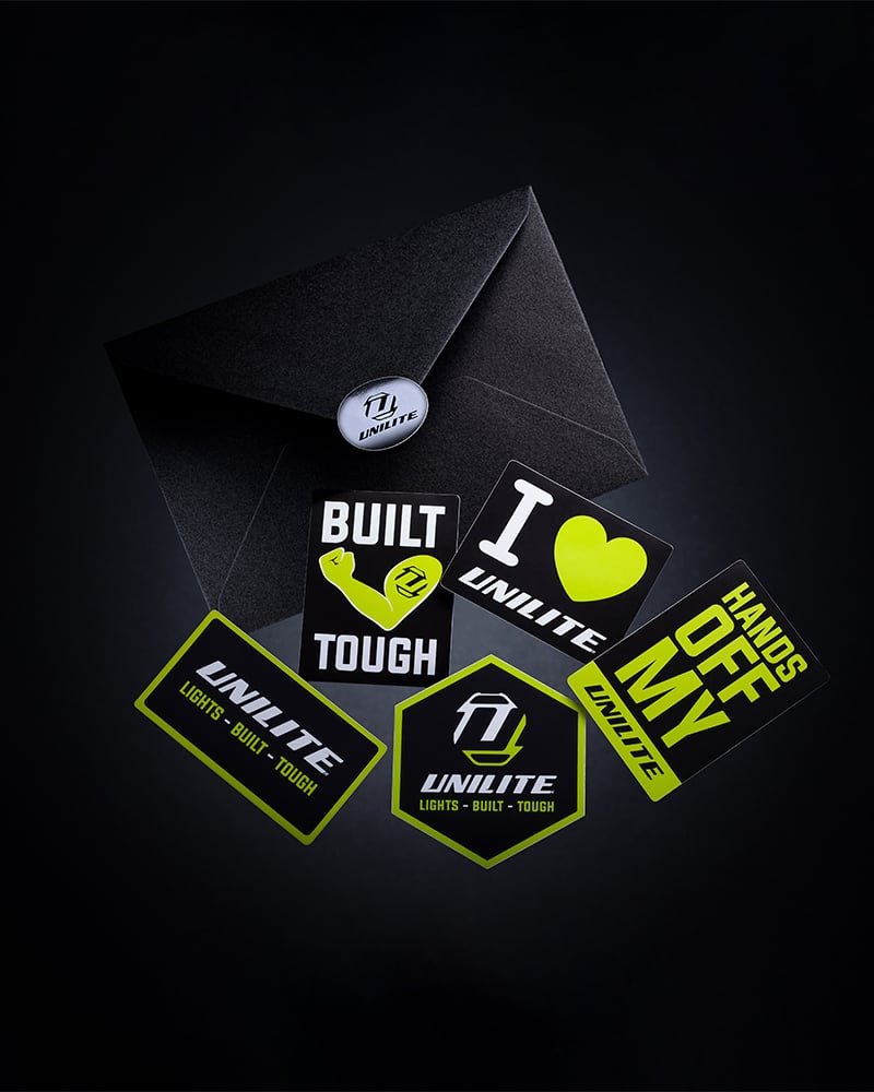 Unilite Sticker Pack for Toolboxes | Unilite LED Work Lights